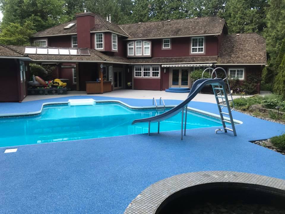 Pool Deck - BC Eco Paving